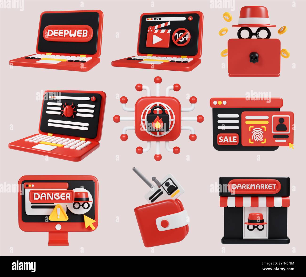 Cybersecurity dark web threats hi-res stock photography and images - Alamy