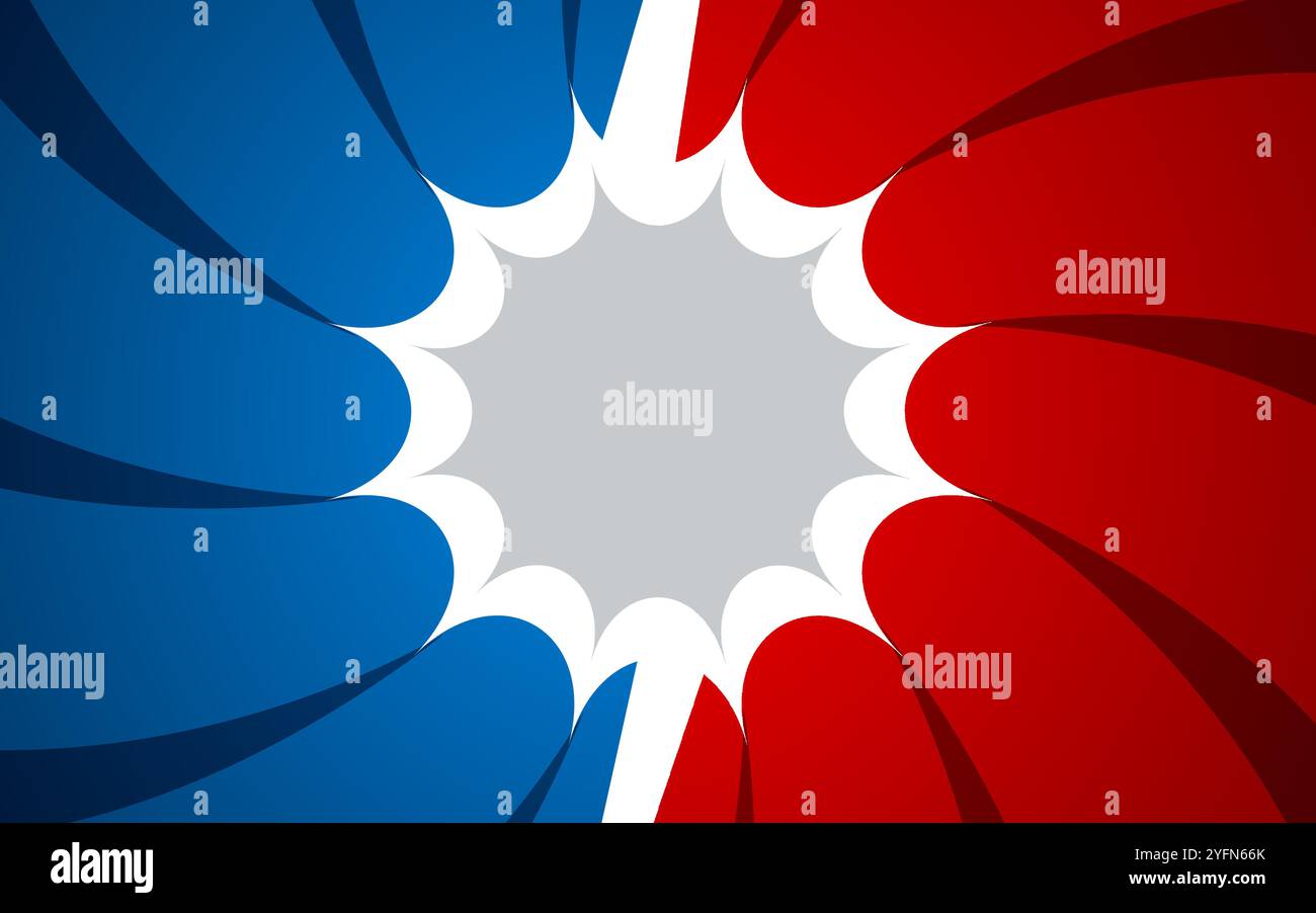 Versus battle retro background with halftones. Vector illustration ...
