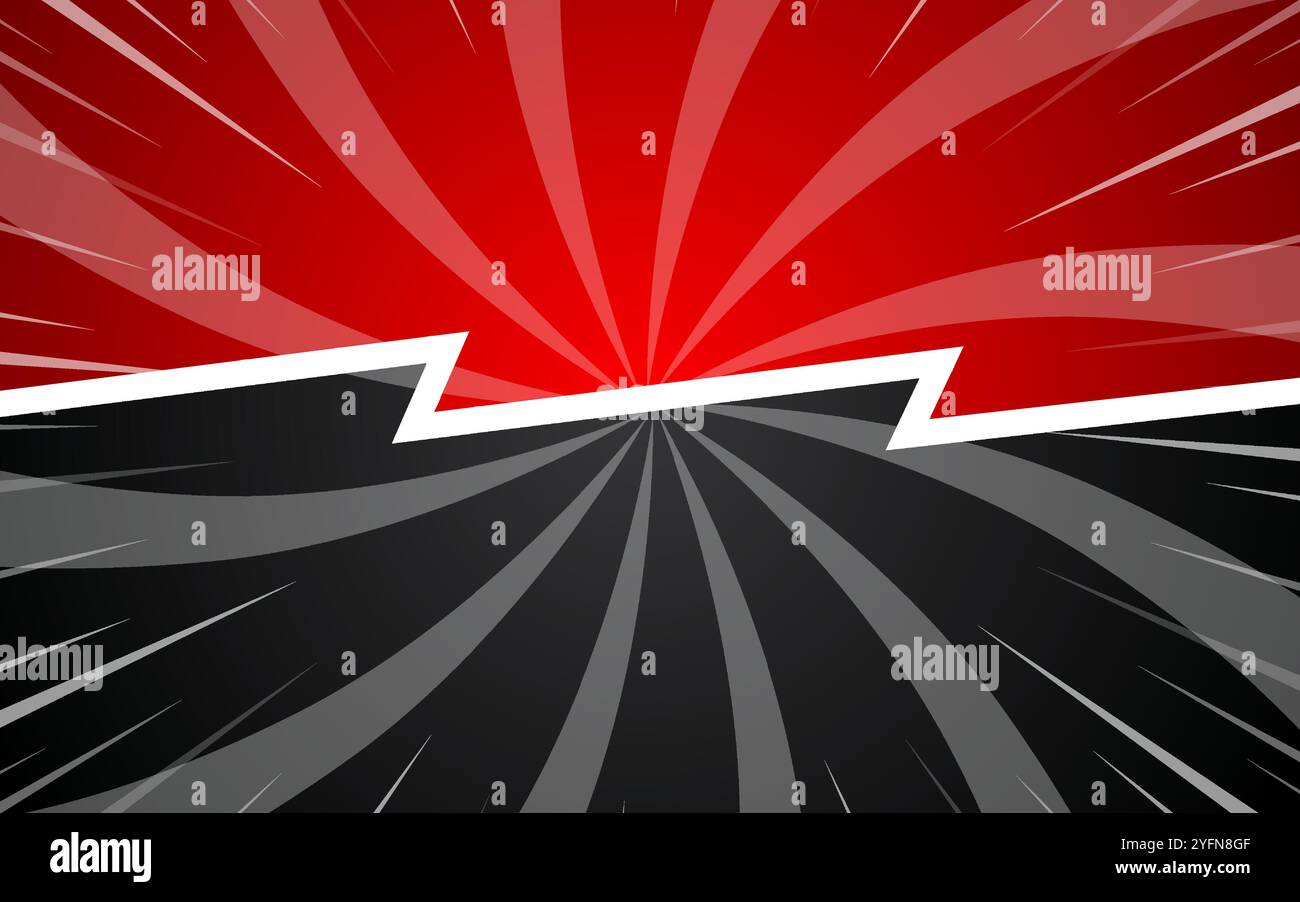 Versus battle retro background with halftones. Vector illustration ...