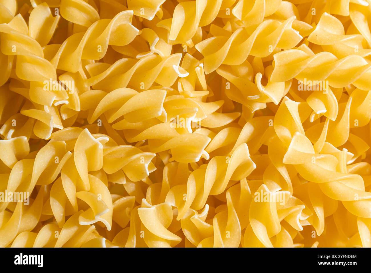 Uncooked Fusilli Pasta: A Culinary Canvas of Spiral Macaroni, Creating ...