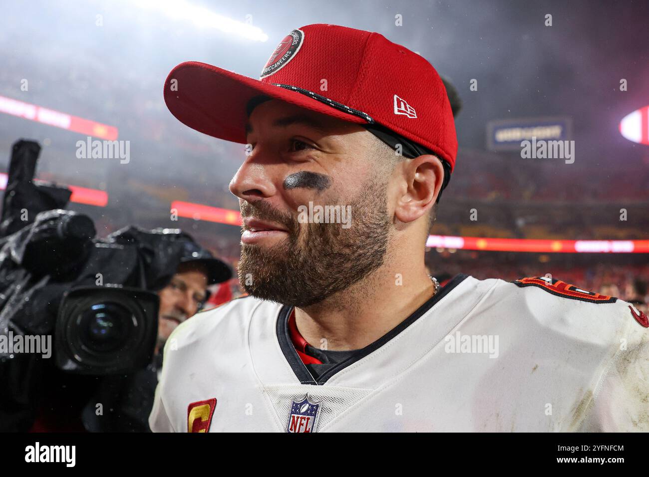 Kansas City, MO, USA. 4th Nov, 2024. Tampa Bay Buccaneers quarterback ...