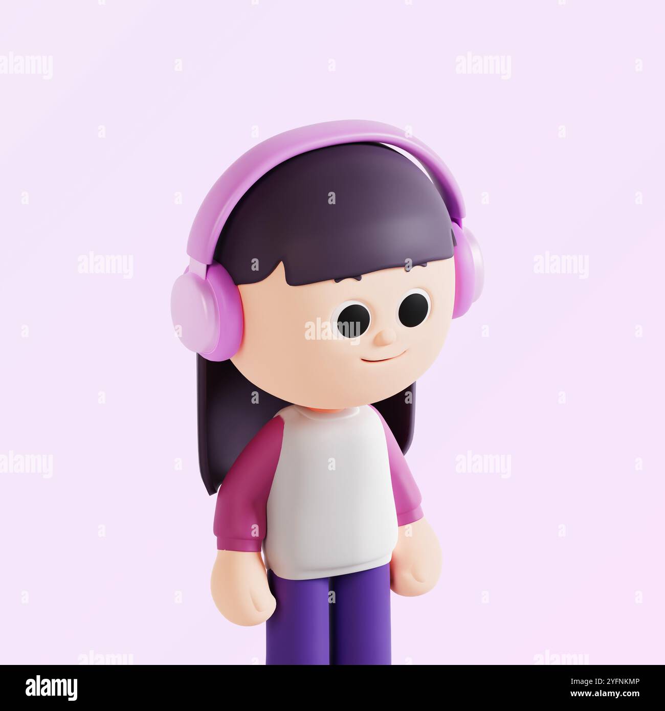 Avatar headset icon female hi-res stock photography and images - Alamy