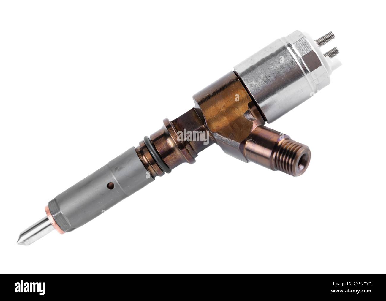 Gasoline fuel injector Cut Out Stock Images & Pictures - Alamy