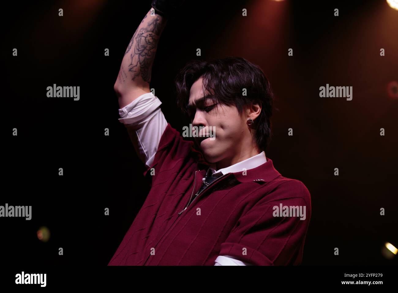 Korean-Canadian singer Junny performs at The Concert Hall in Toronto ...