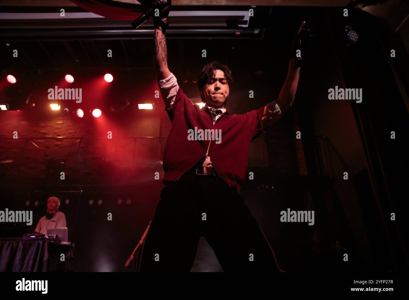 Korean-Canadian singer Junny performs at The Concert Hall in Toronto ...