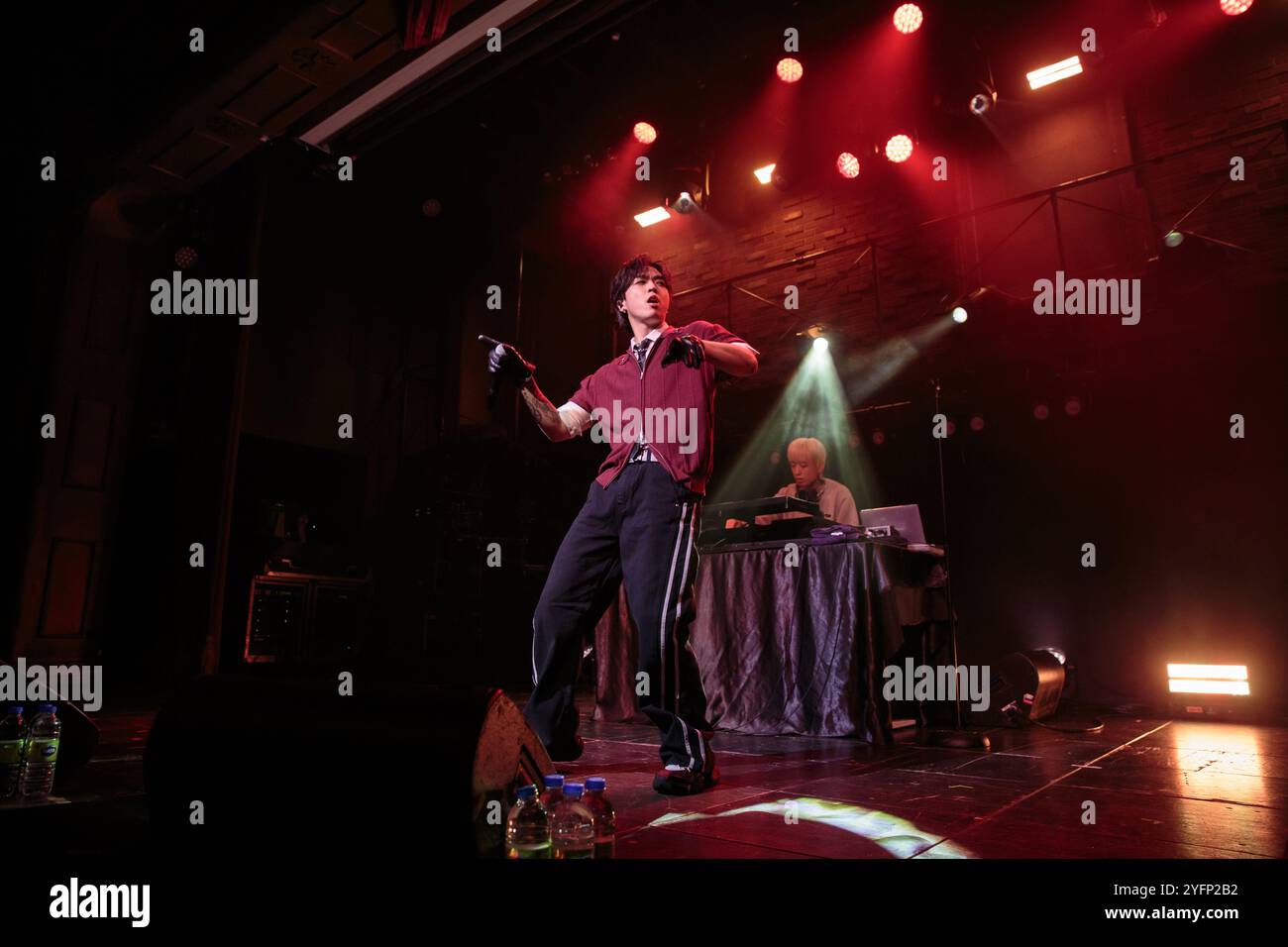 Korean-Canadian singer Junny performs at The Concert Hall in Toronto ...