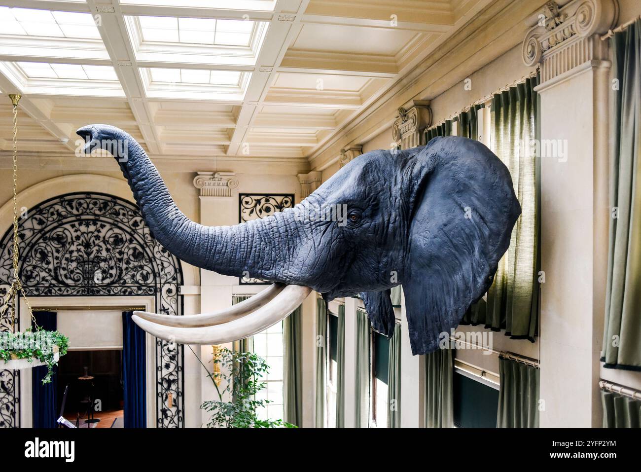 The George Eastman Museum, known as the Eastman House, Eastman Mansion ...