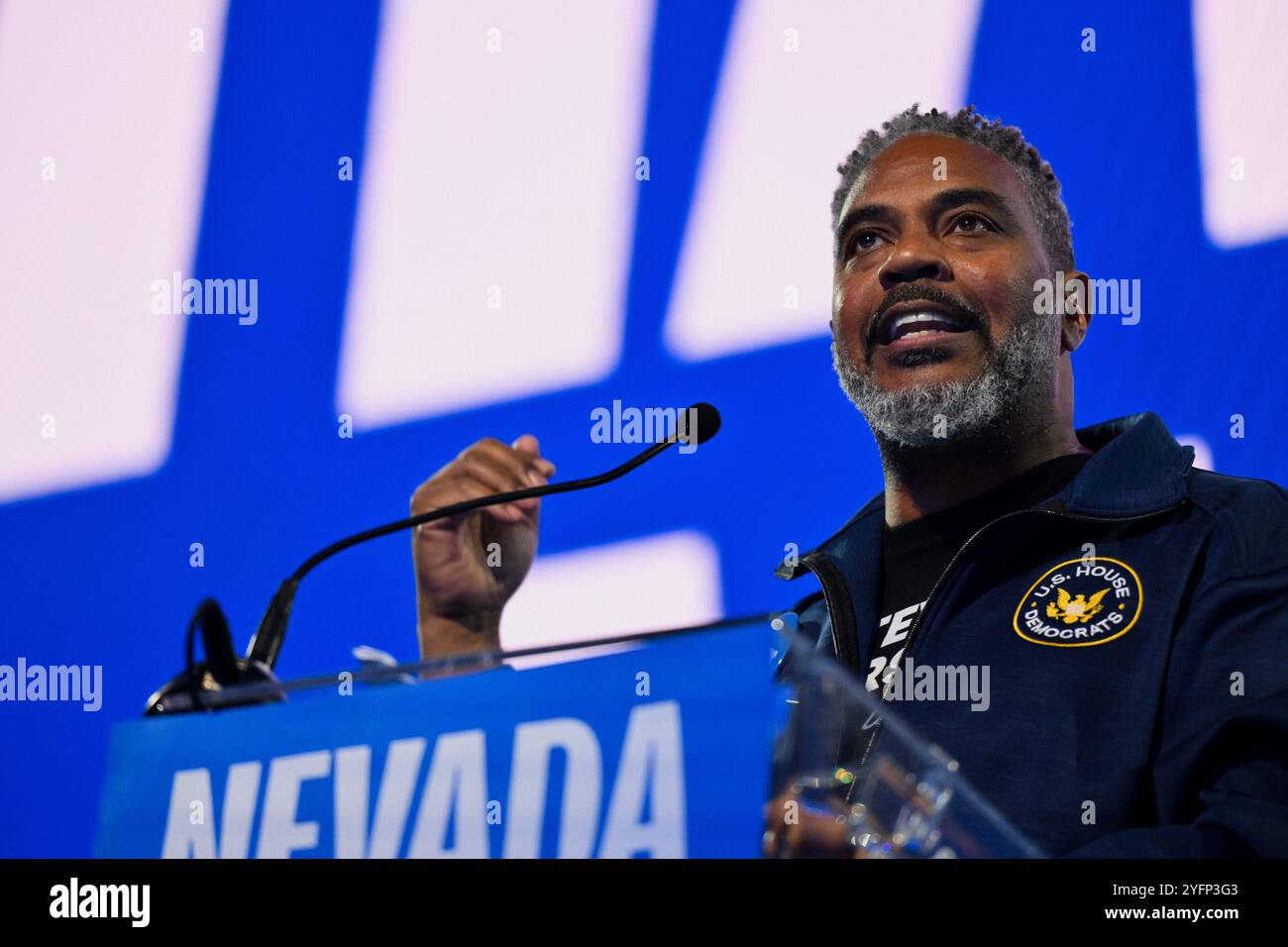 Las Vegas, Nevada, USA. 4th Nov, 2024. Congressman STEVEN HORSFORD a ...