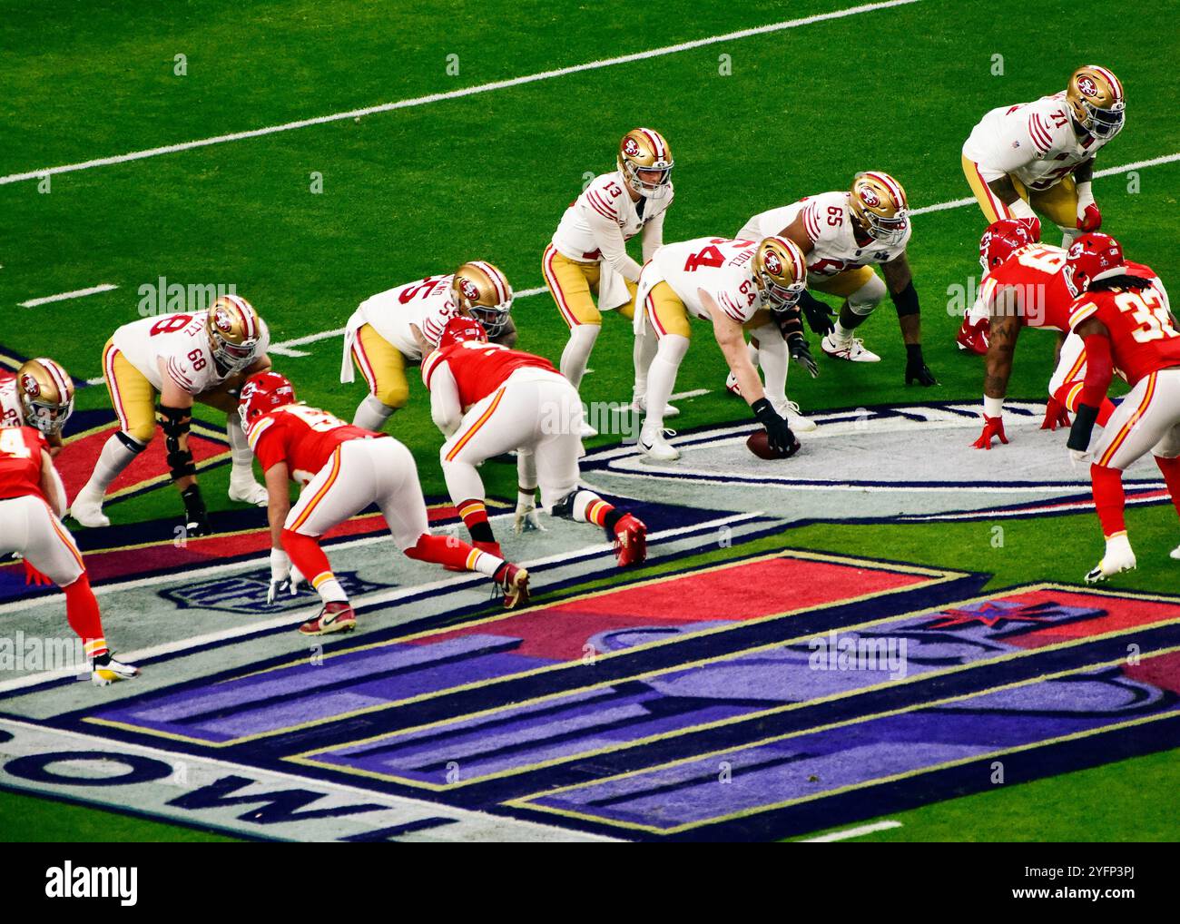 Forty niners and chiefs hi-res stock photography and images - Alamy