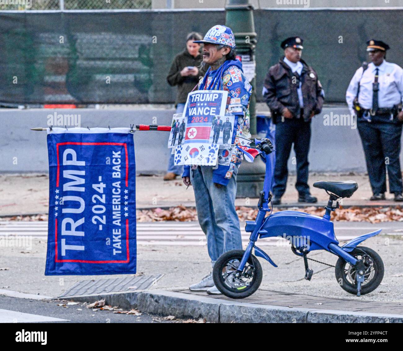 Donald trump kamala harris rally hi-res stock photography and images ...