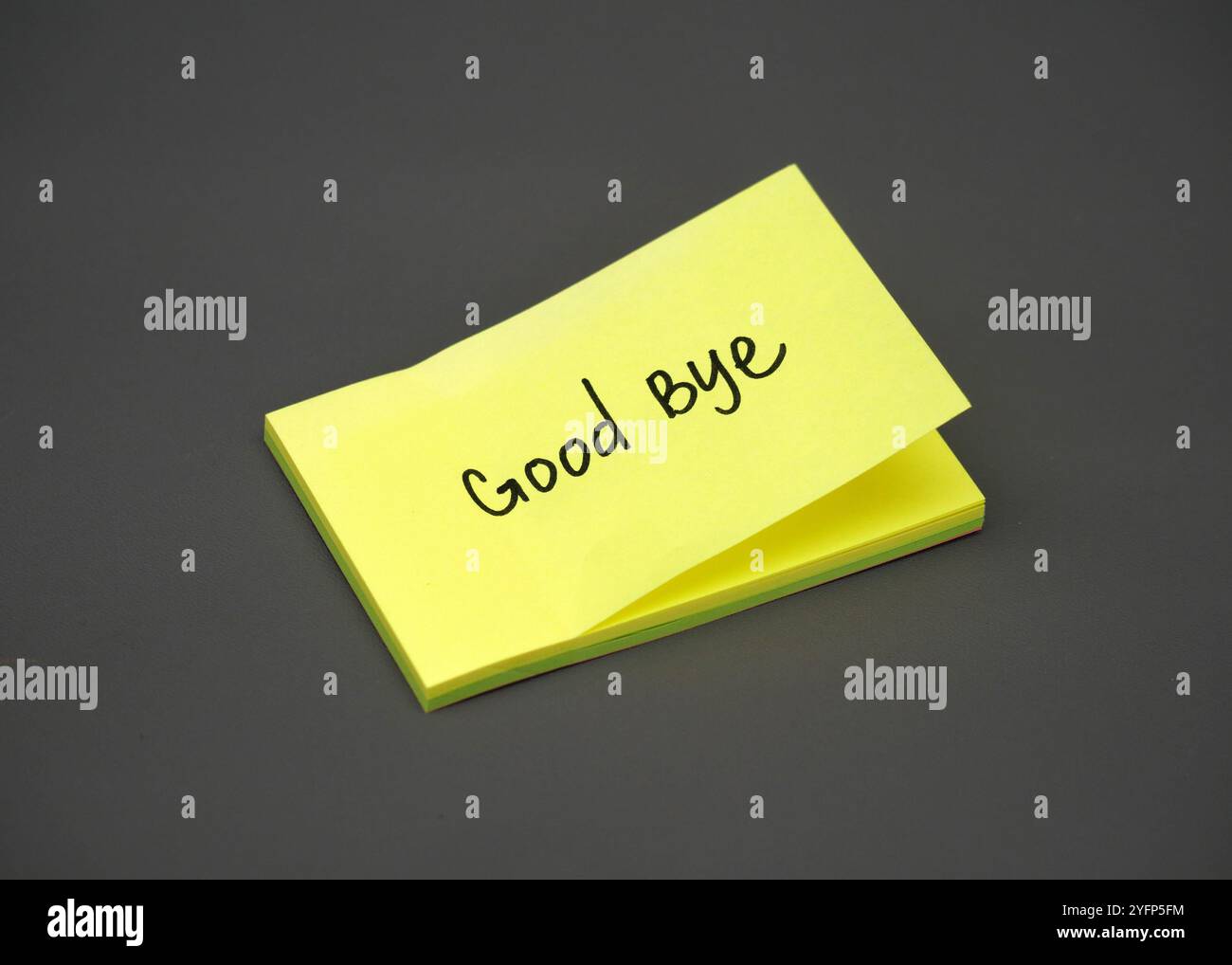 Writing message goodbye farewell hi-res stock photography and images ...