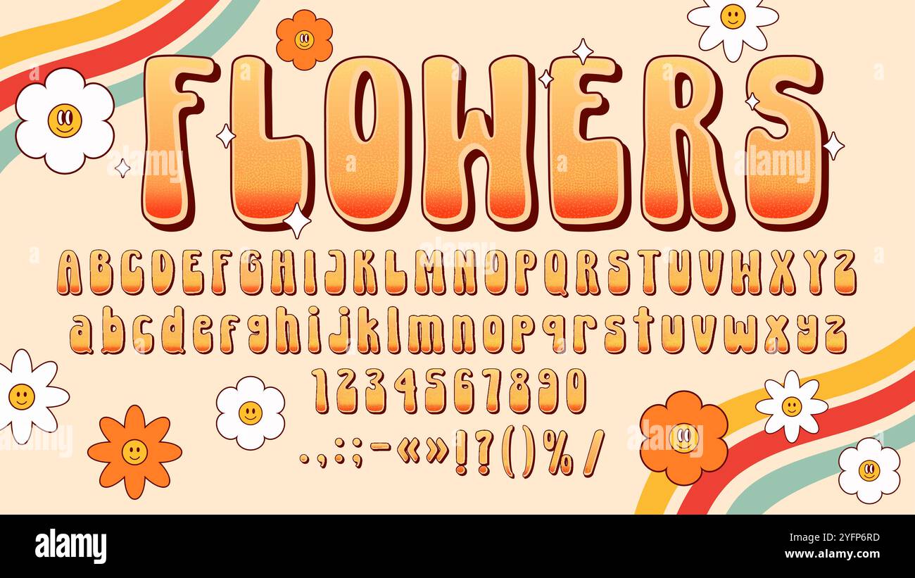 70s typeface hi-res stock photography and images - Alamy