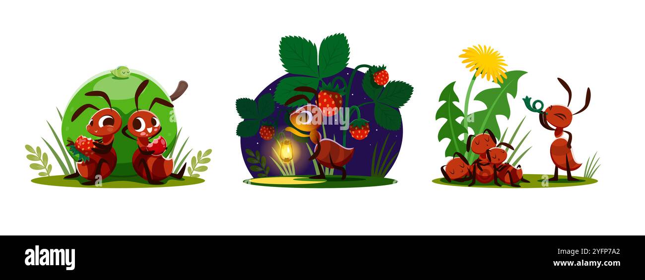 Cartoon ant smiling hi-res stock photography and images - Alamy