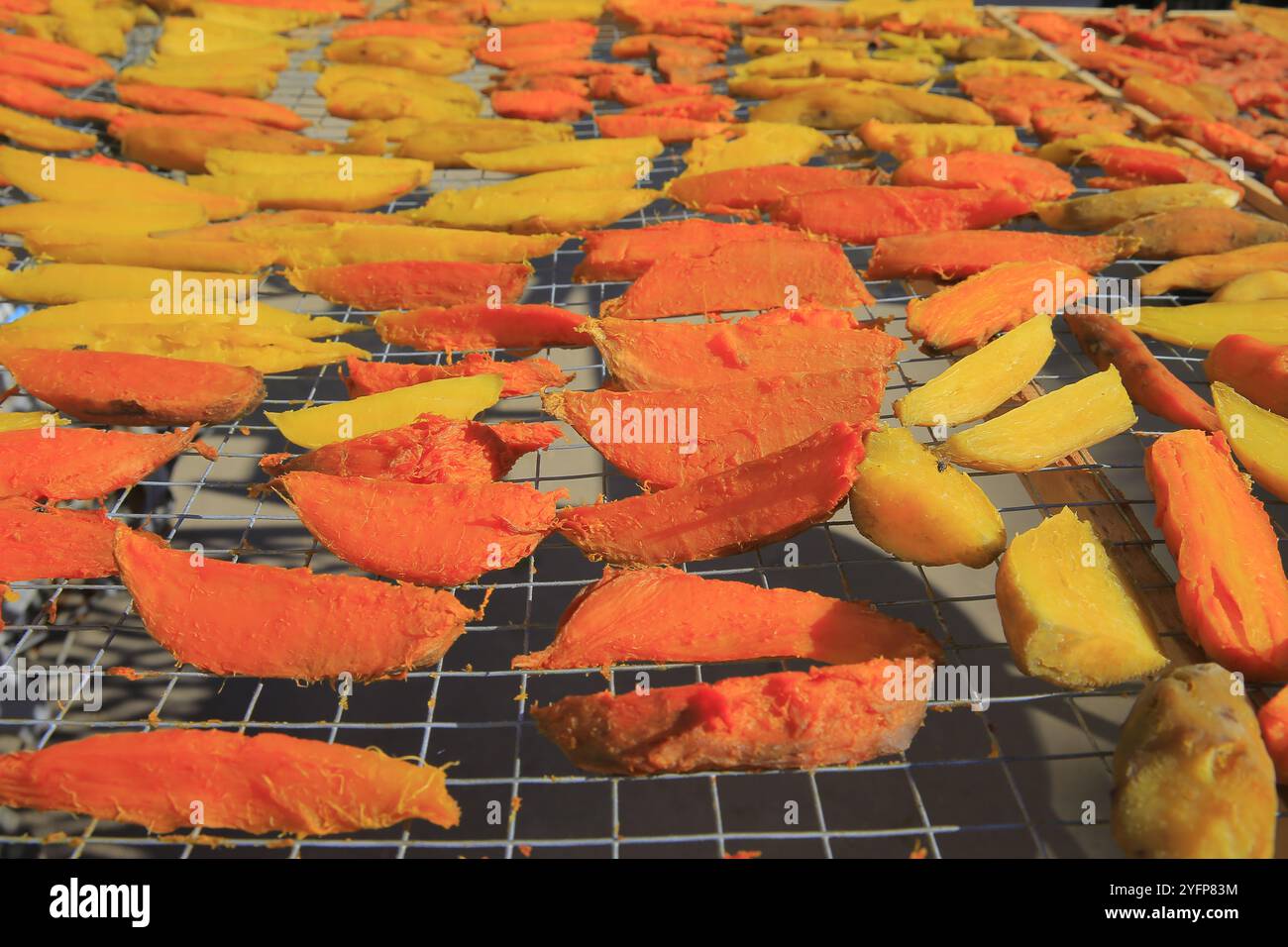 Dried sweet potatoes, photographed up close, very fresh Stock Photo - Alamy