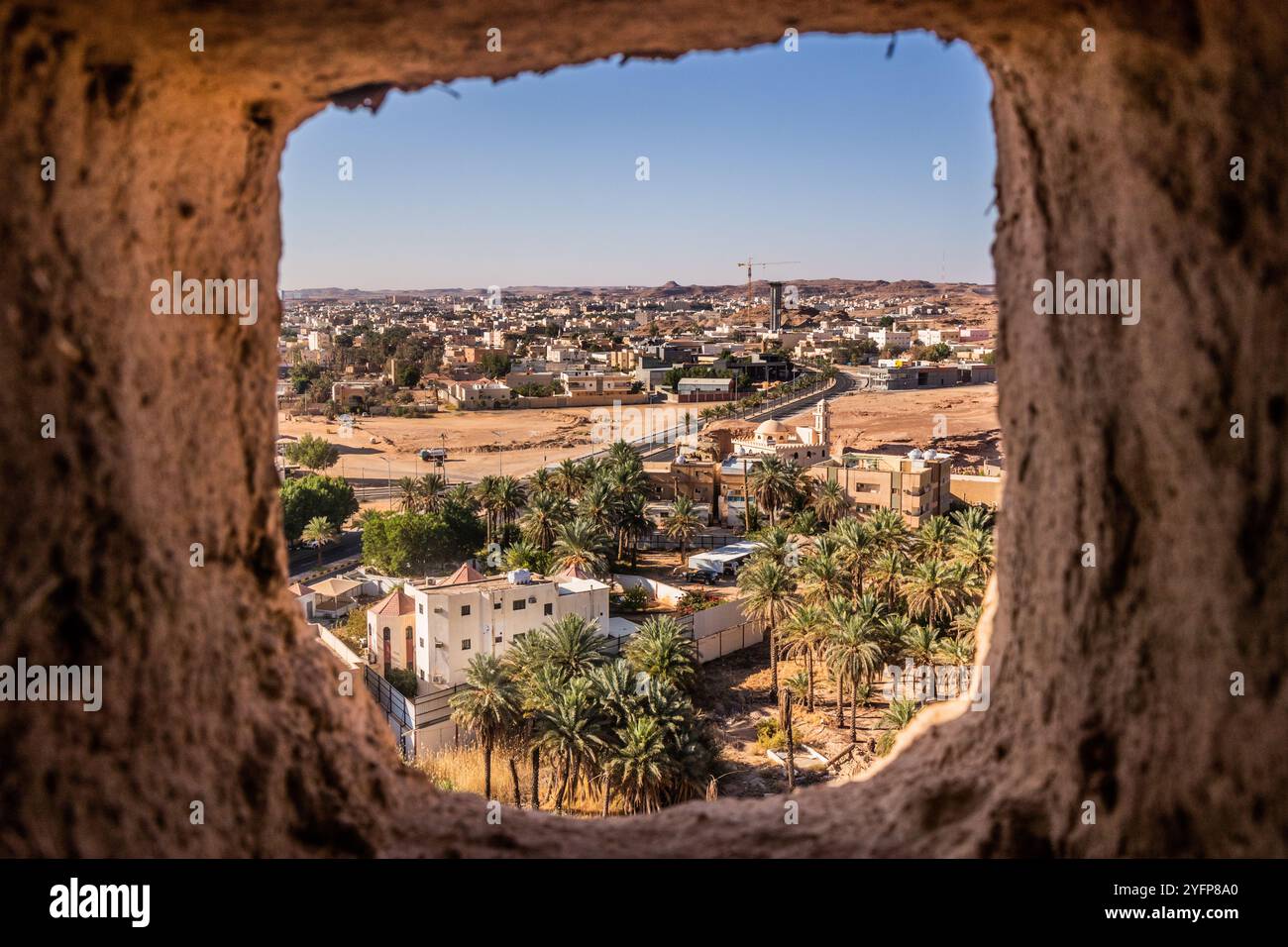 View from Zabal (Zaabal) castle in Sakaka, Saudi Arabia Stock Photo - Alamy
