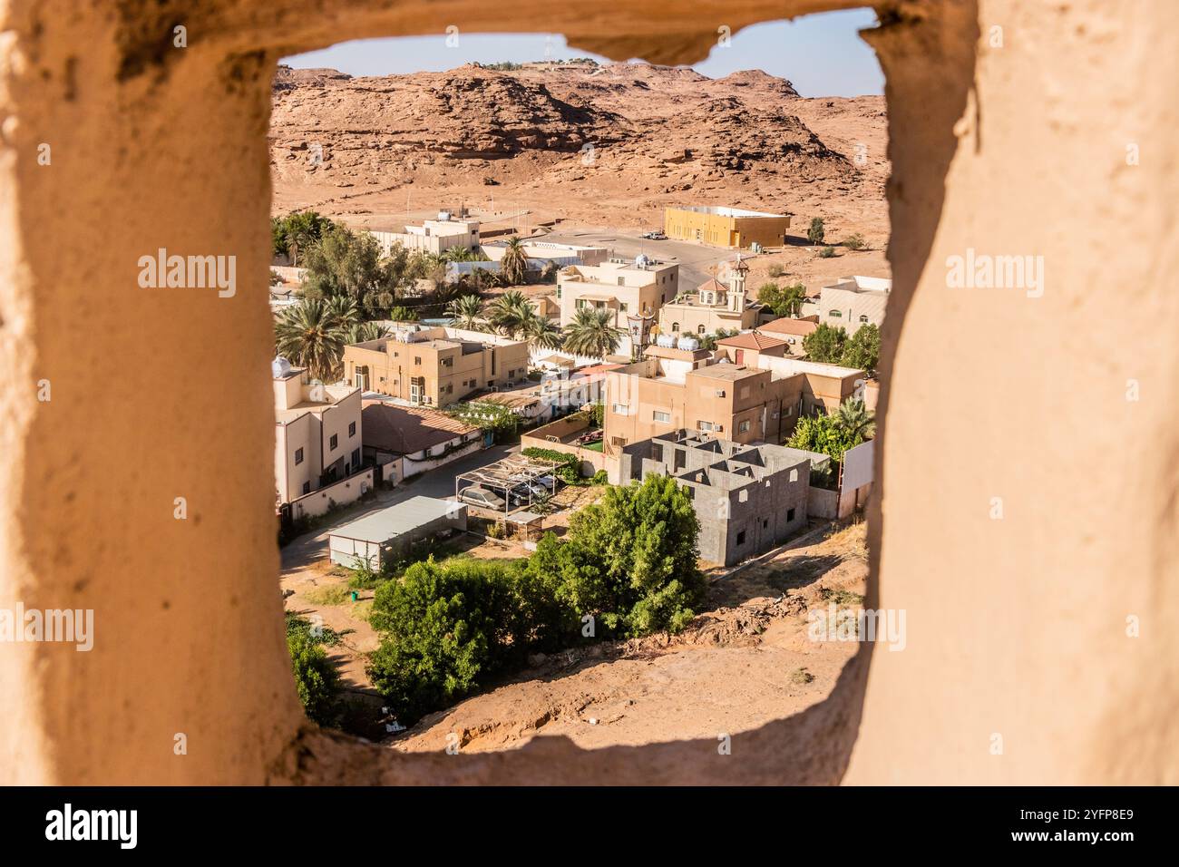 View from Zabal (Zaabal) castle in Sakaka, Saudi Arabia Stock Photo - Alamy