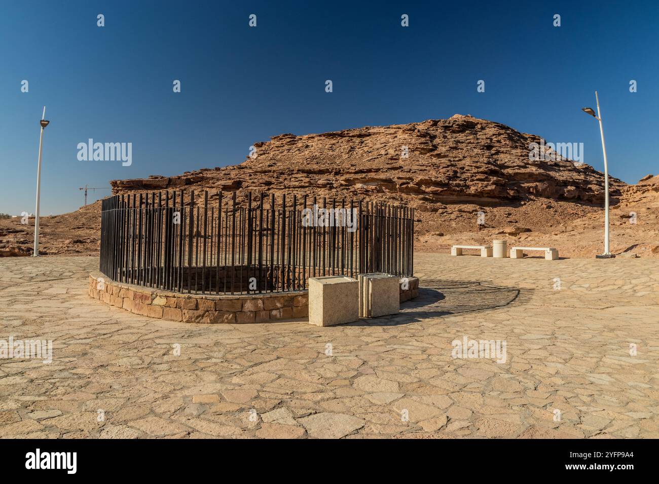 Ancient Sisira (Sesera, Sisra) well in Sakaka, Saudi Arabia Stock Photo ...