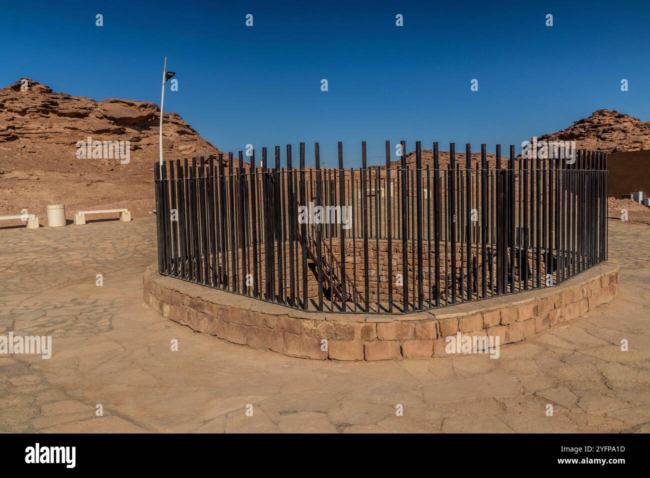 Ancient Sisira (Sesera, Sisra) well in Sakaka, Saudi Arabia Stock Photo ...
