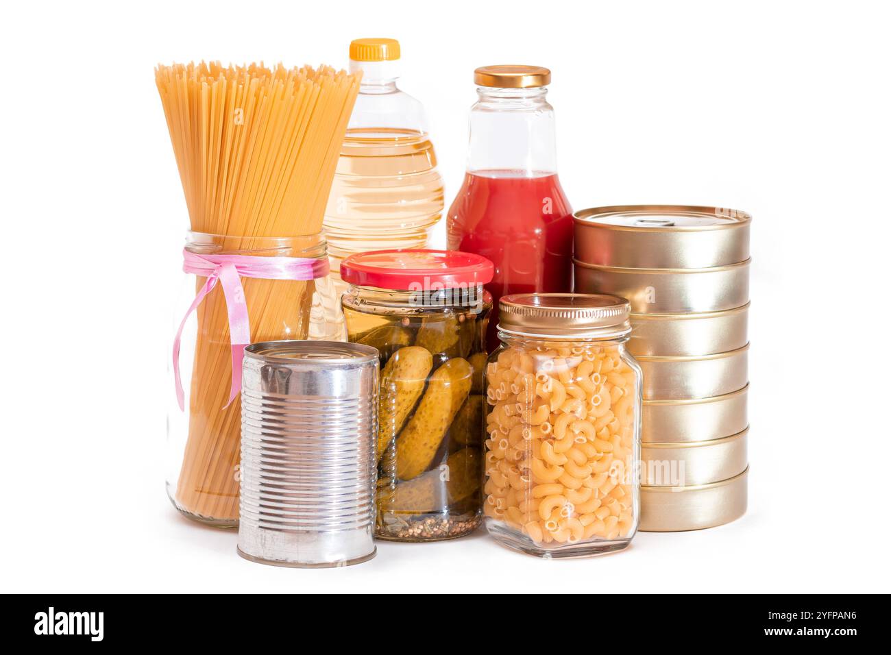 Grocery stock food cereals Cut Out Stock Images & Pictures - Alamy