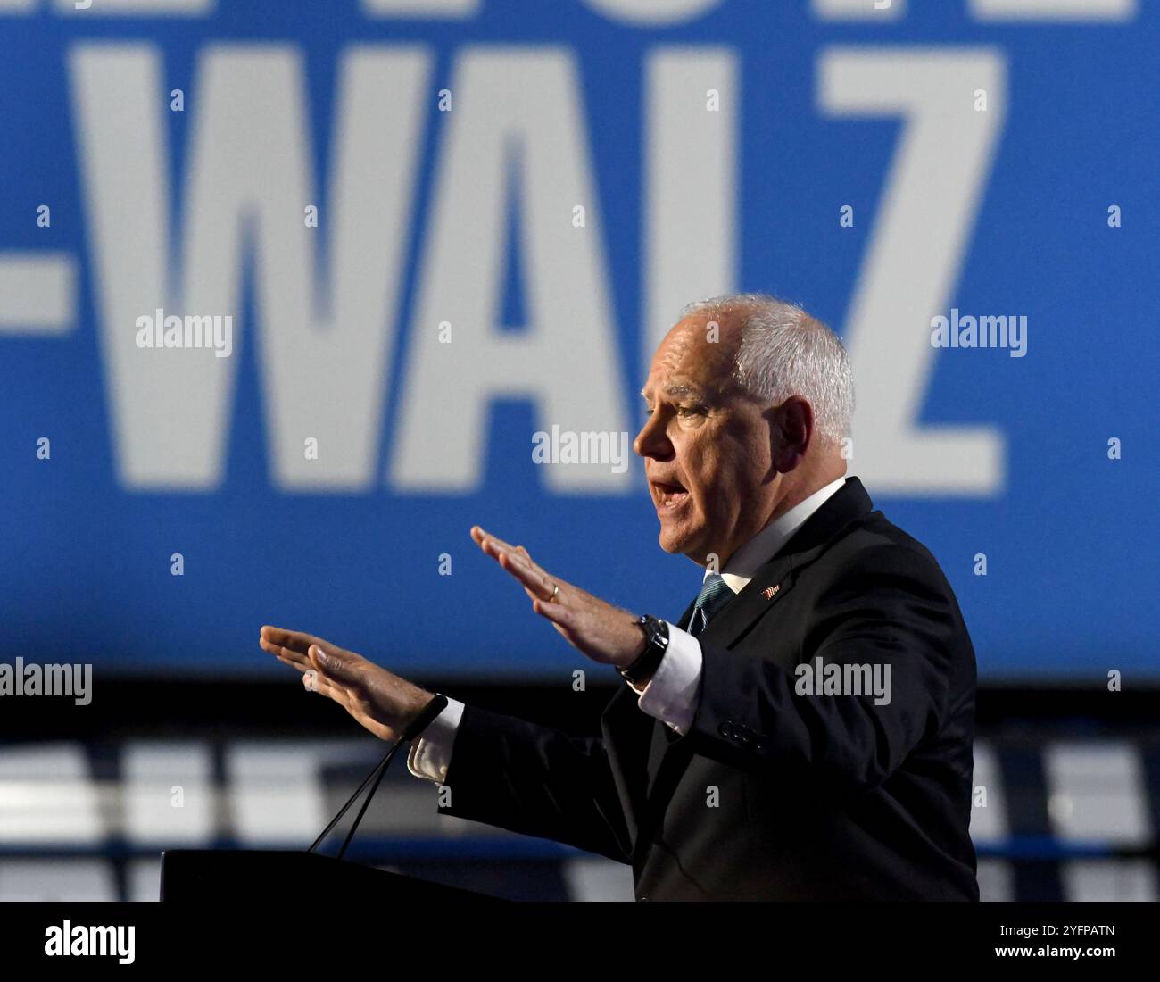 November 4, 2024, West Allis, Wisconsin, USA: Democratic vice ...