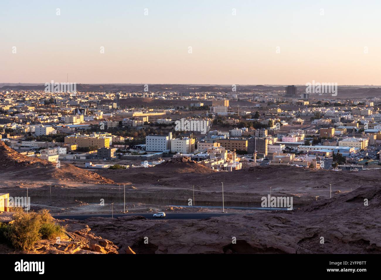 Aerial view of Sakaka, Saudi Arabia Stock Photo - Alamy