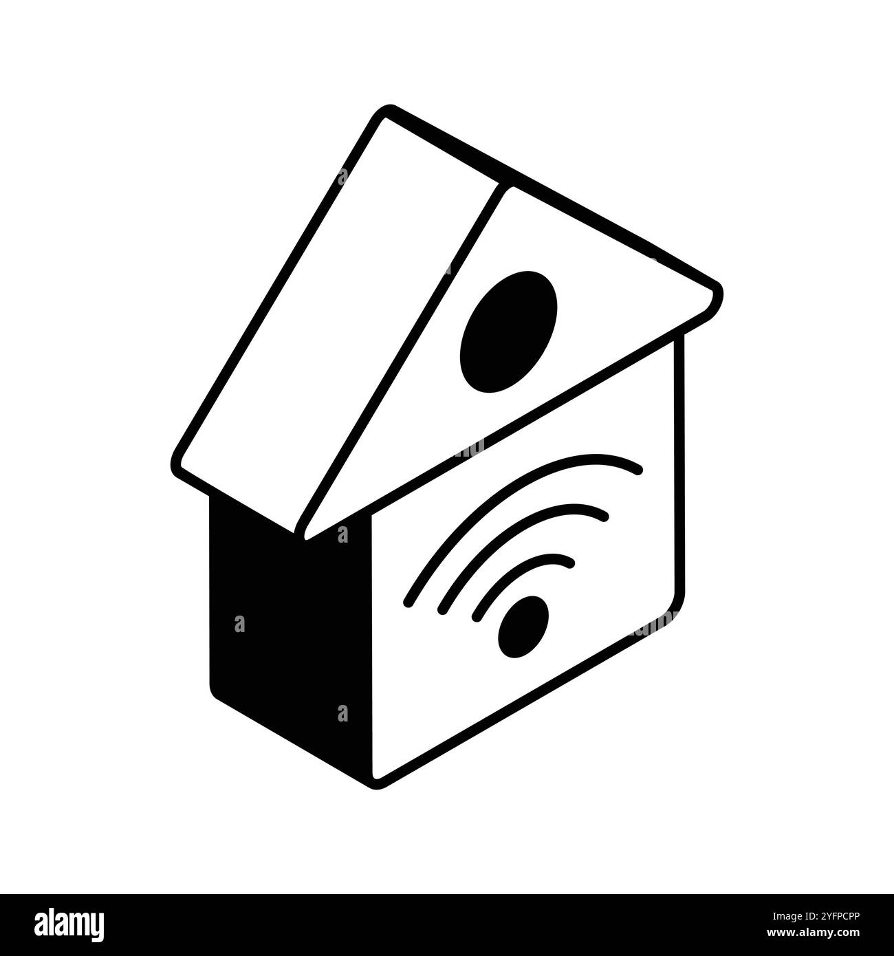 Smart home icon hi-res stock photography and images - Alamy