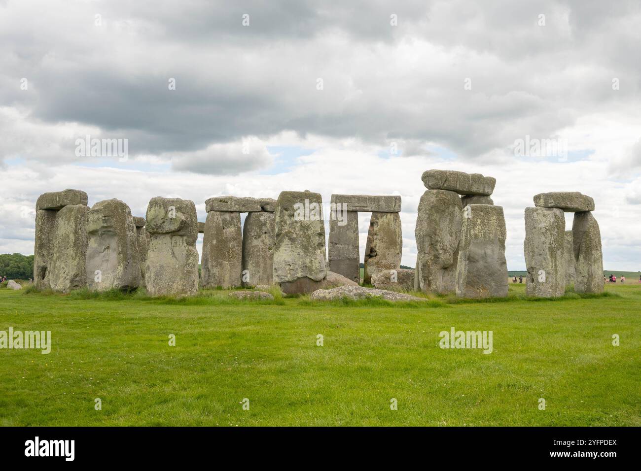 SAILSBURY, WILTSHIRE, ENGLAND - 8 June 2024: Photo of Stonehenge which ...
