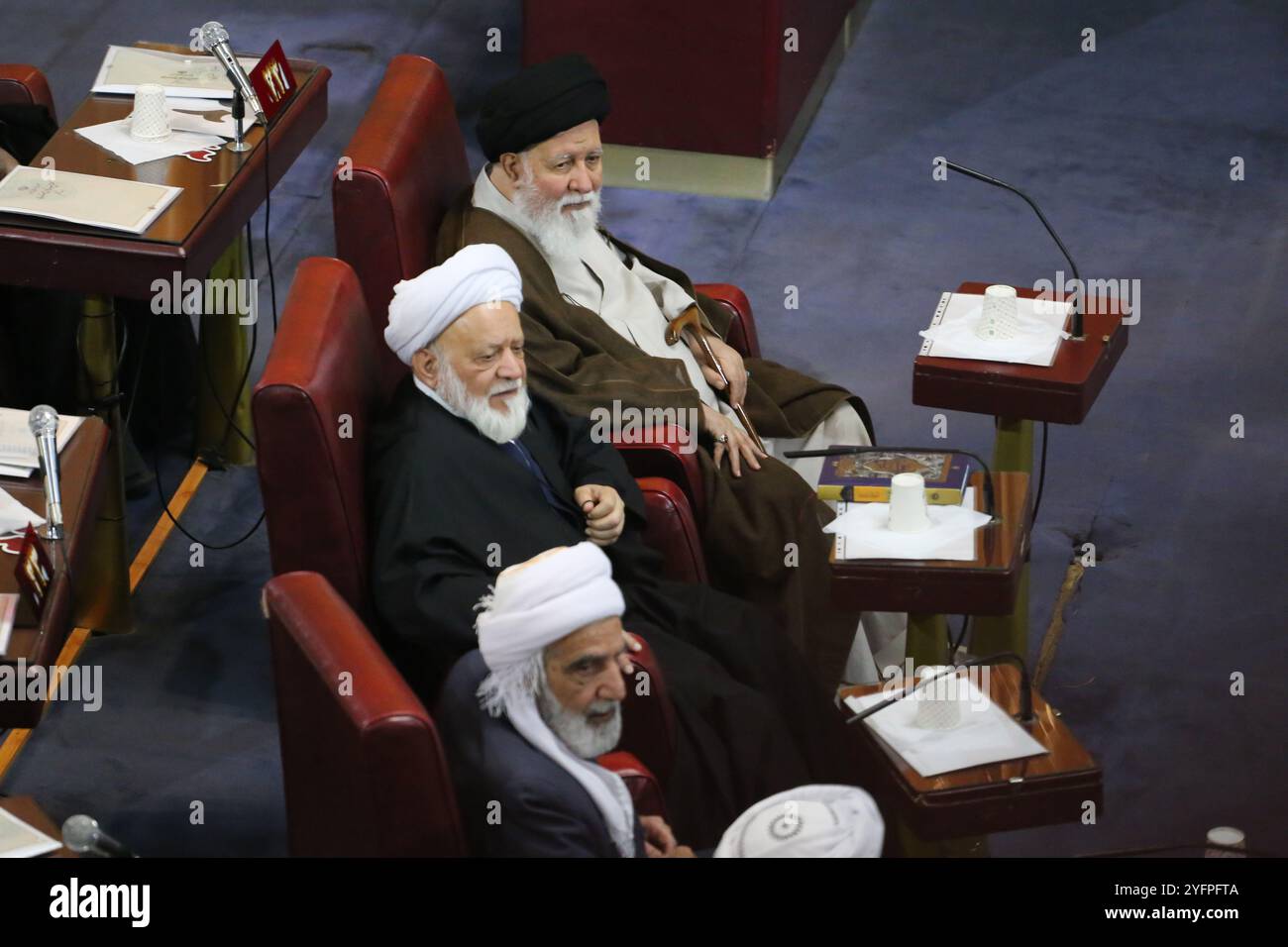 Tehran, Iran. 5th Nov, 2024. A member of the Iranian Assembly of ...