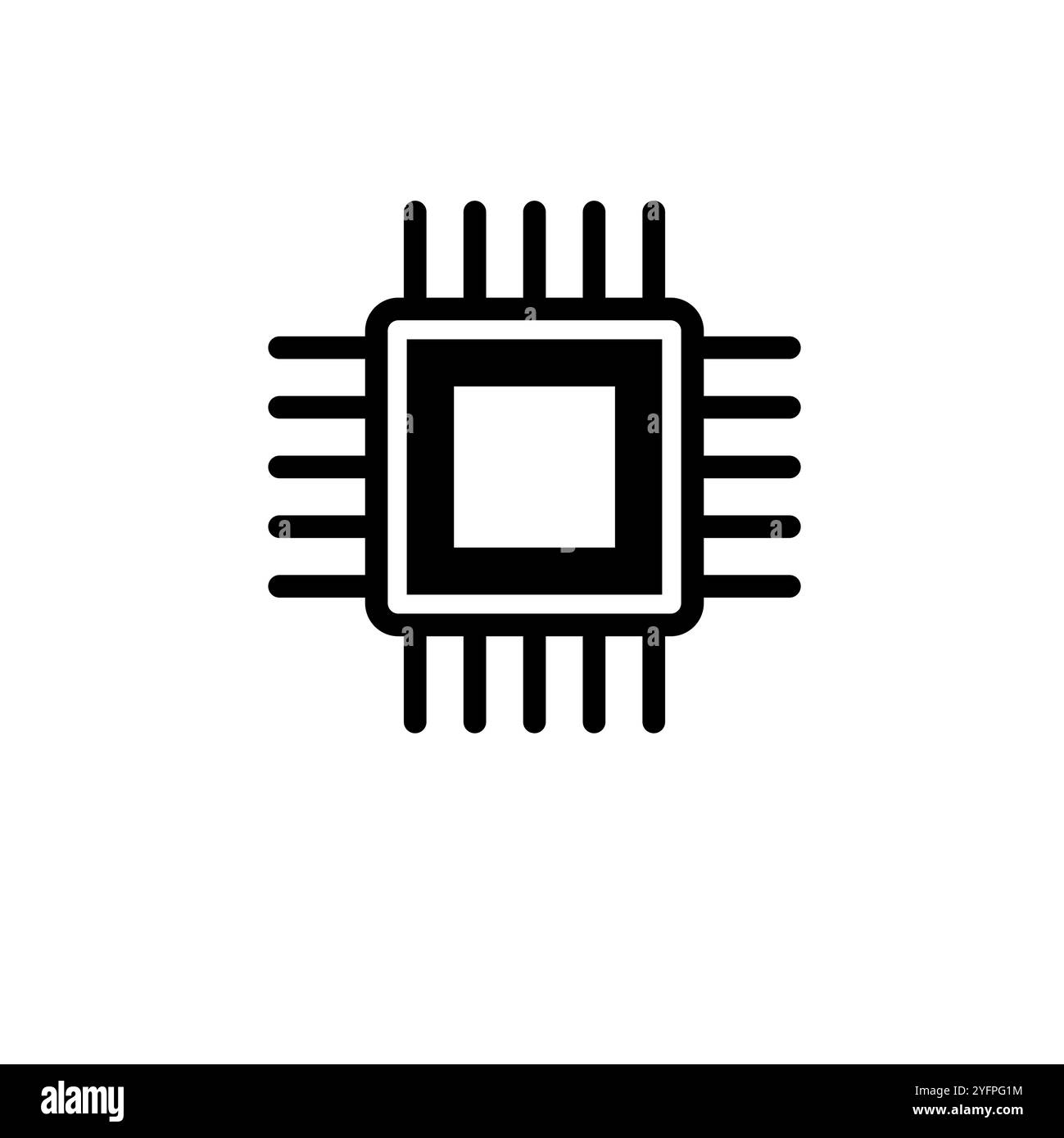 Basic processing unit vector vectors hi-res stock photography and ...