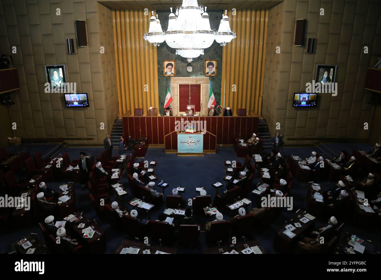 Tehran, Iran. 5th Nov, 2024. A wide view shows Iran's Assembly of ...