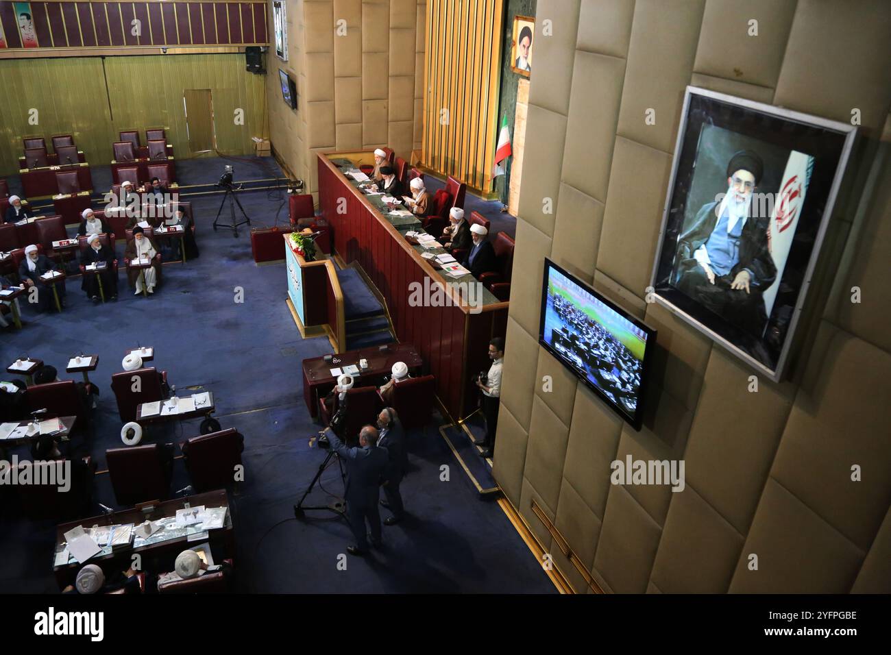 Tehran, Iran. 5th Nov, 2024. A wide view shows Iran's Assembly of ...