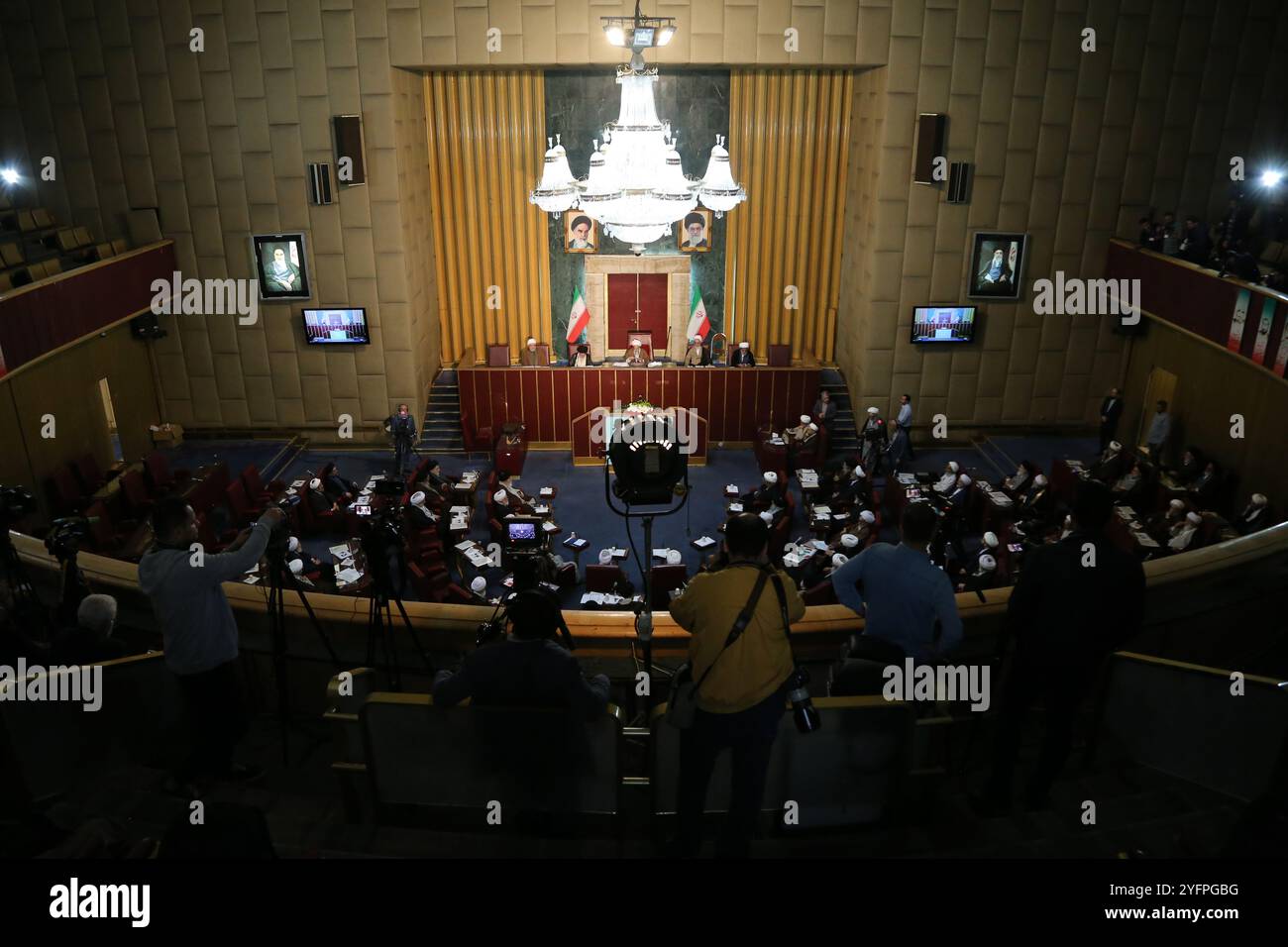 Tehran, Iran. 5th Nov, 2024. A wide view shows Iran's Assembly of ...