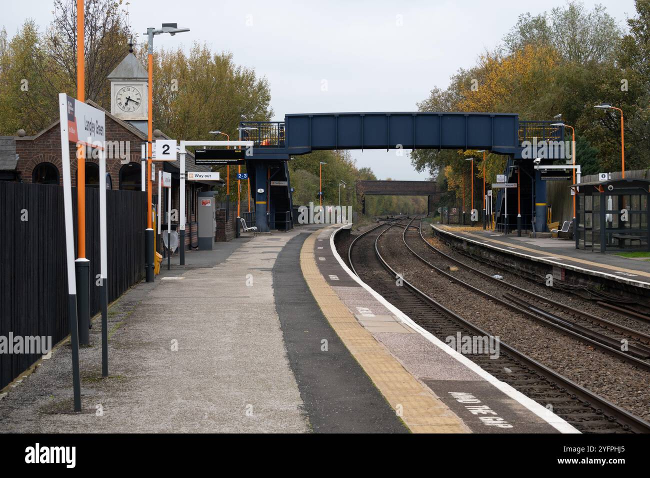 Langley green railway station hi-res stock photography and images - Alamy