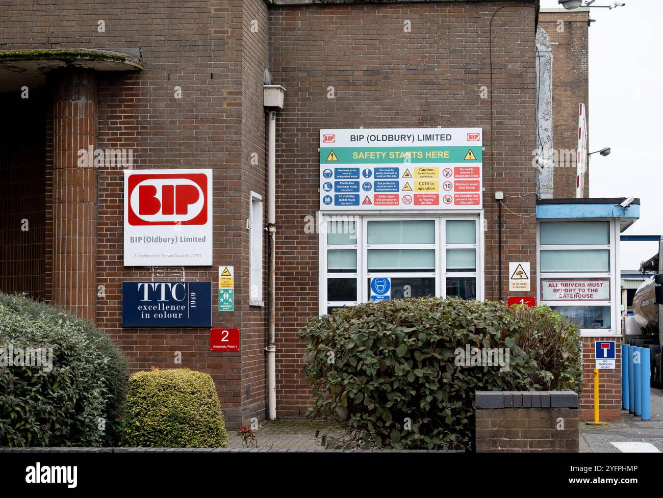 BIP chemical works, Oldbury, West Midlands, England, UK Stock Photo - Alamy