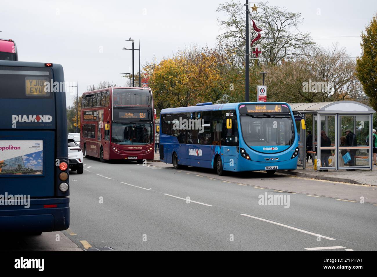 West midlands buses hi-res stock photography and images - Alamy