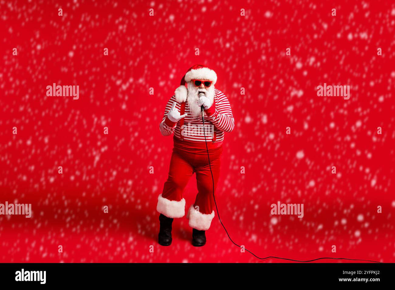 Full length body size view of his he handsome bearded fat overweight ...