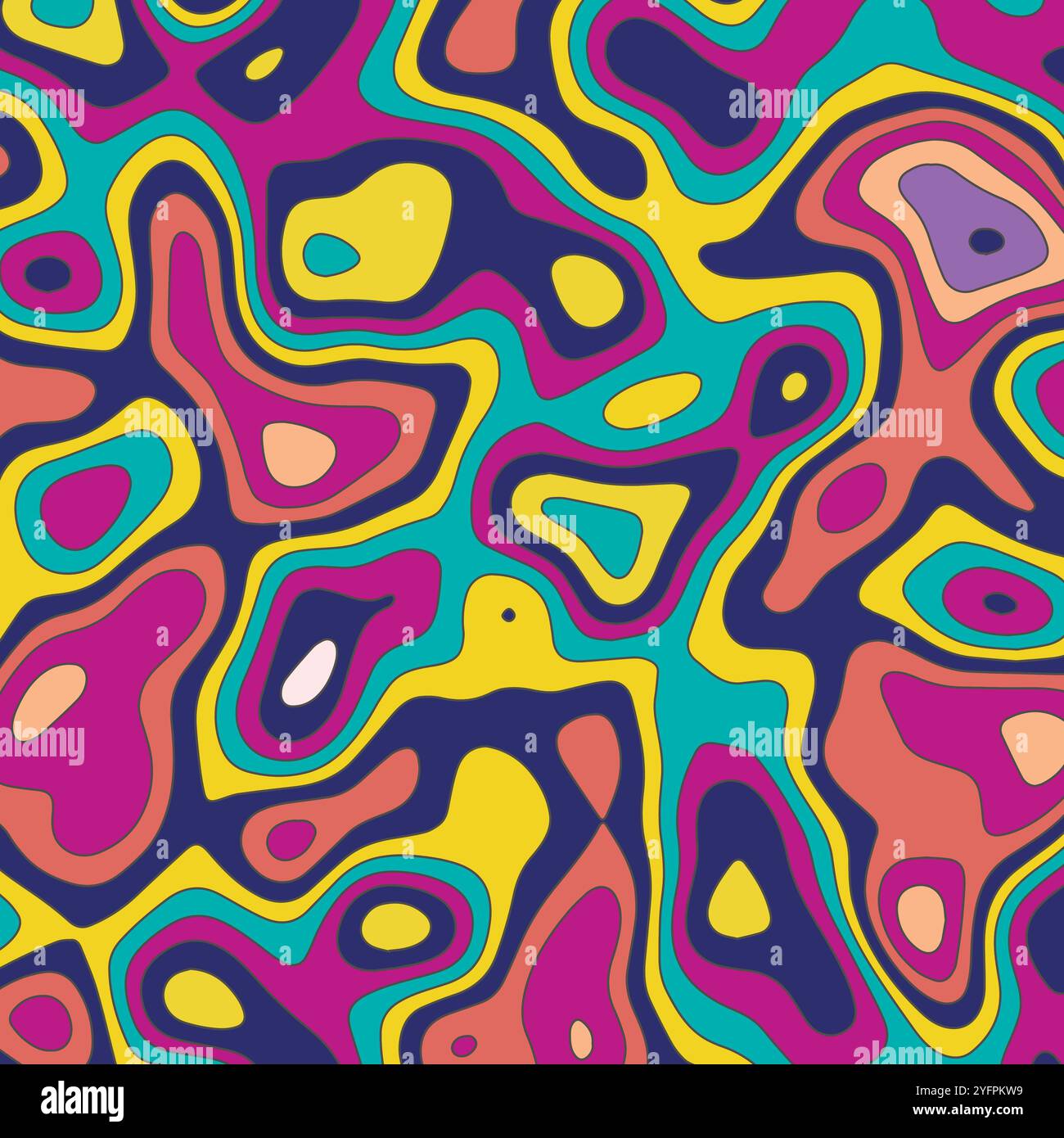 Vector illustration. Abstract bright shapes Stock Vector Image & Art ...