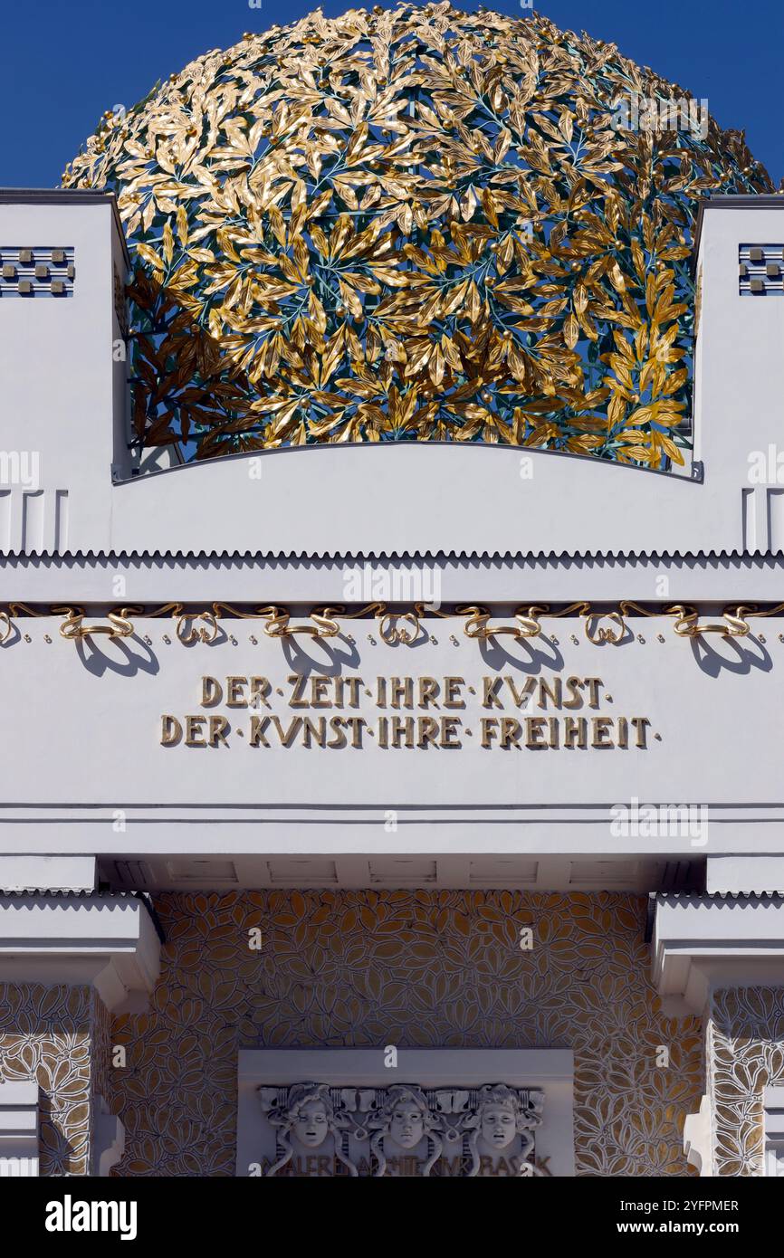 The Secession building designed by Joseph Maria Olbrich in 1897. Art ...