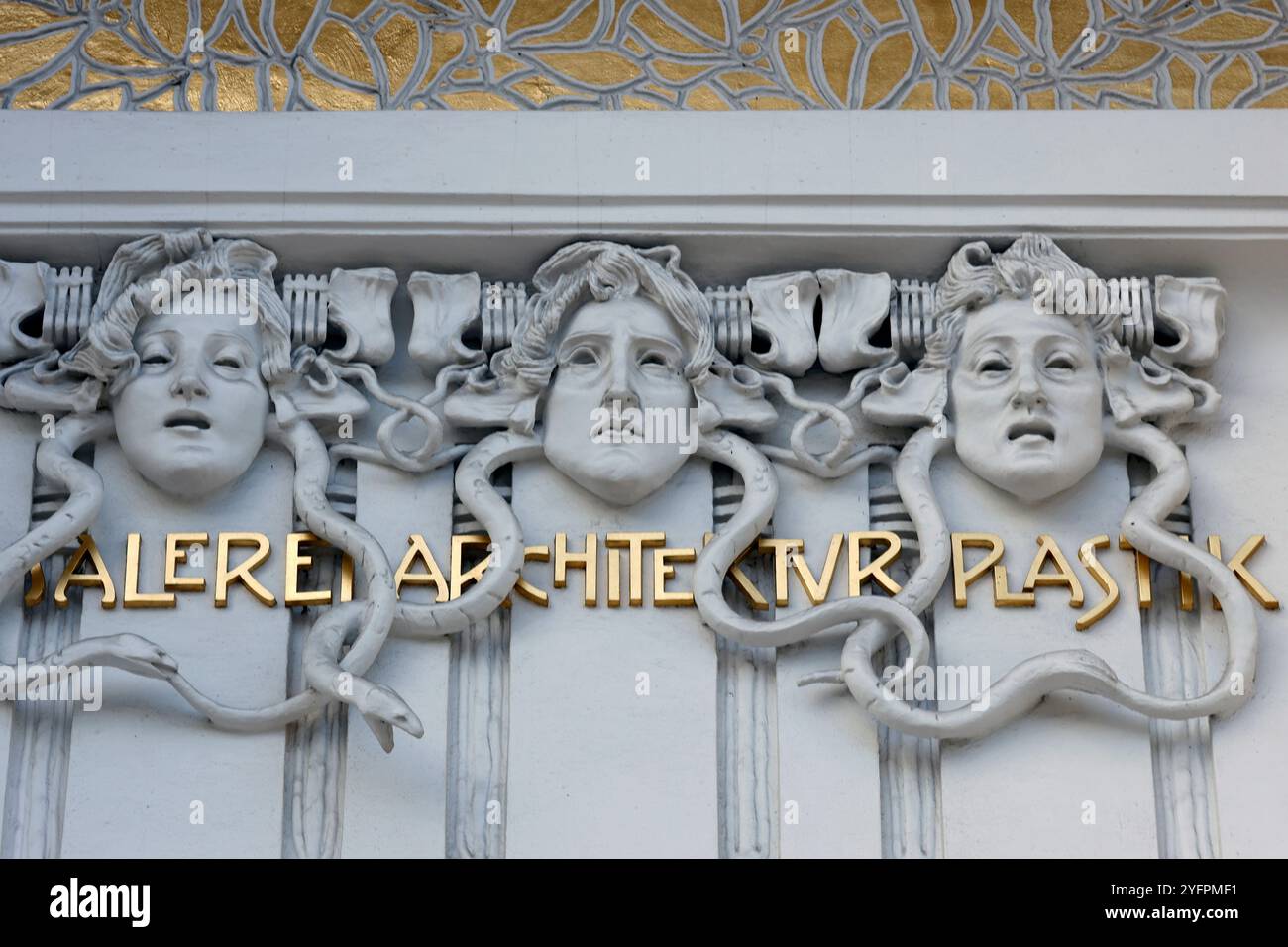 The Secession building designed by Joseph Maria Olbrich in 1897. Art ...