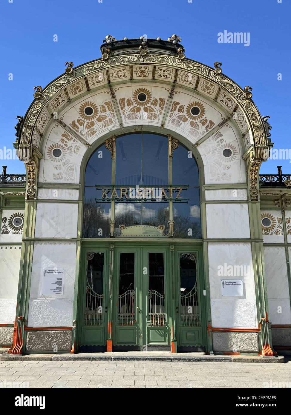 Karlsplatz Stadtbahn Station is a lovely example of Viennese Jugendstil ...
