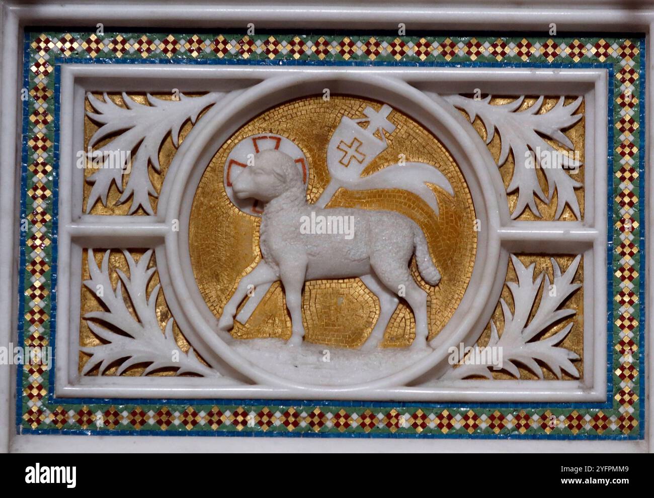 Lamb god agnus dei church hi-res stock photography and images - Alamy