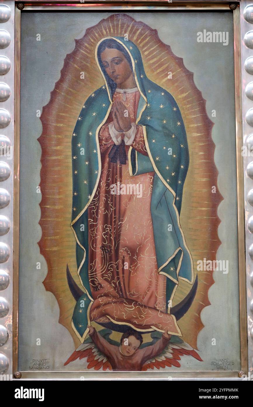 Virgin Mary Guadalupe Painting which was revealed by Indian Peasant ...