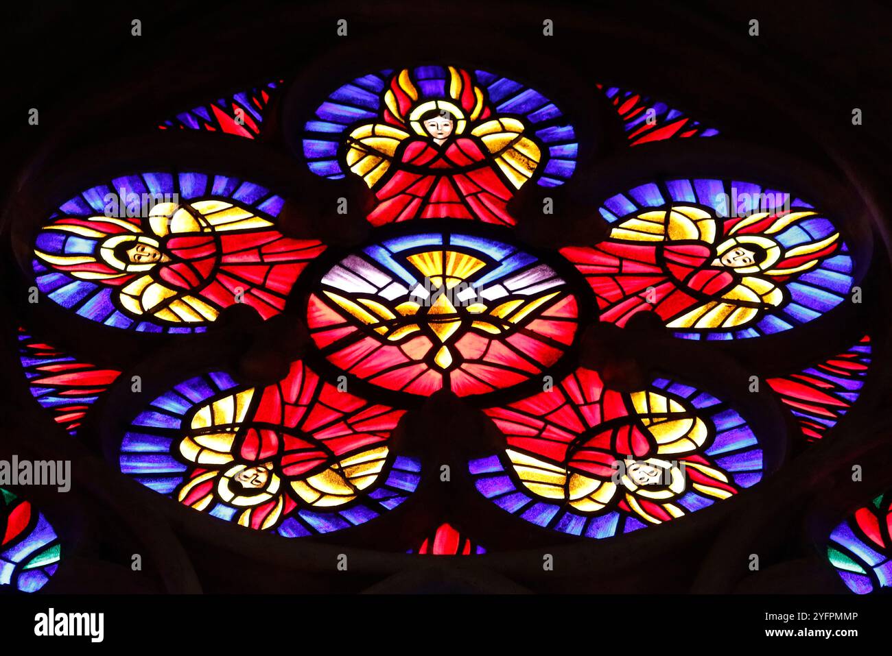 Vienna austria stained glass window hi-res stock photography and images ...