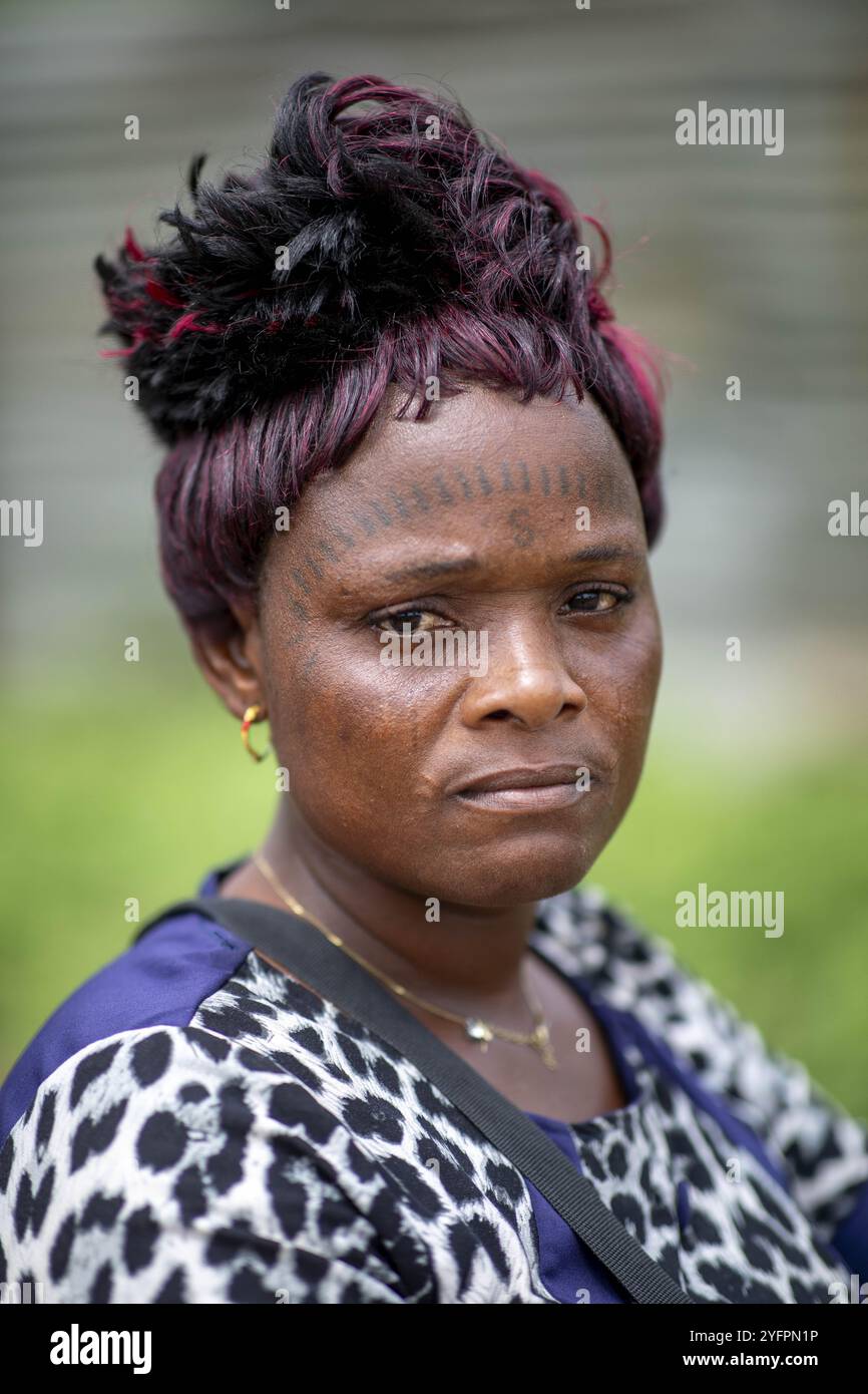 Scarification africa hi-res stock photography and images - Alamy