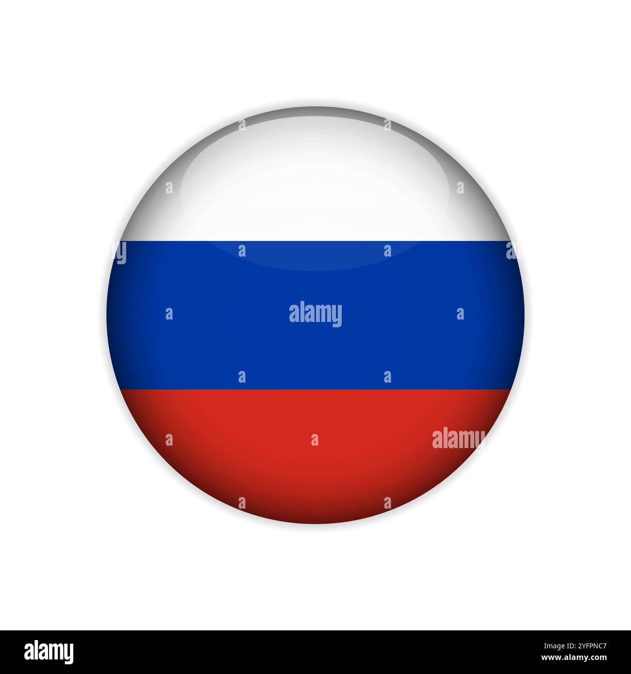 Russia flag circle hi-res stock photography and images - Alamy