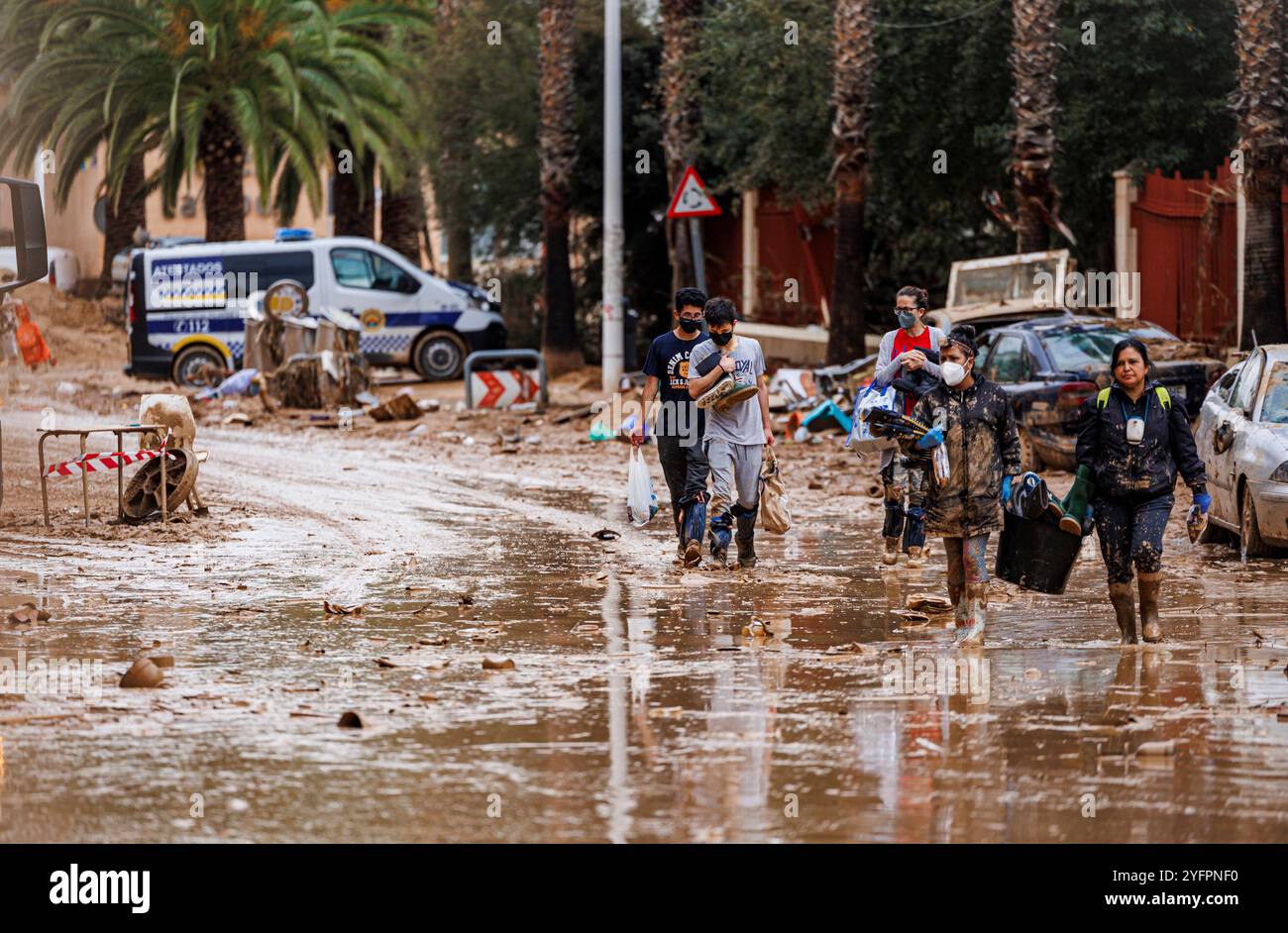Flooding and heavy rain in Valencia region of spain November 4, 2024 ...