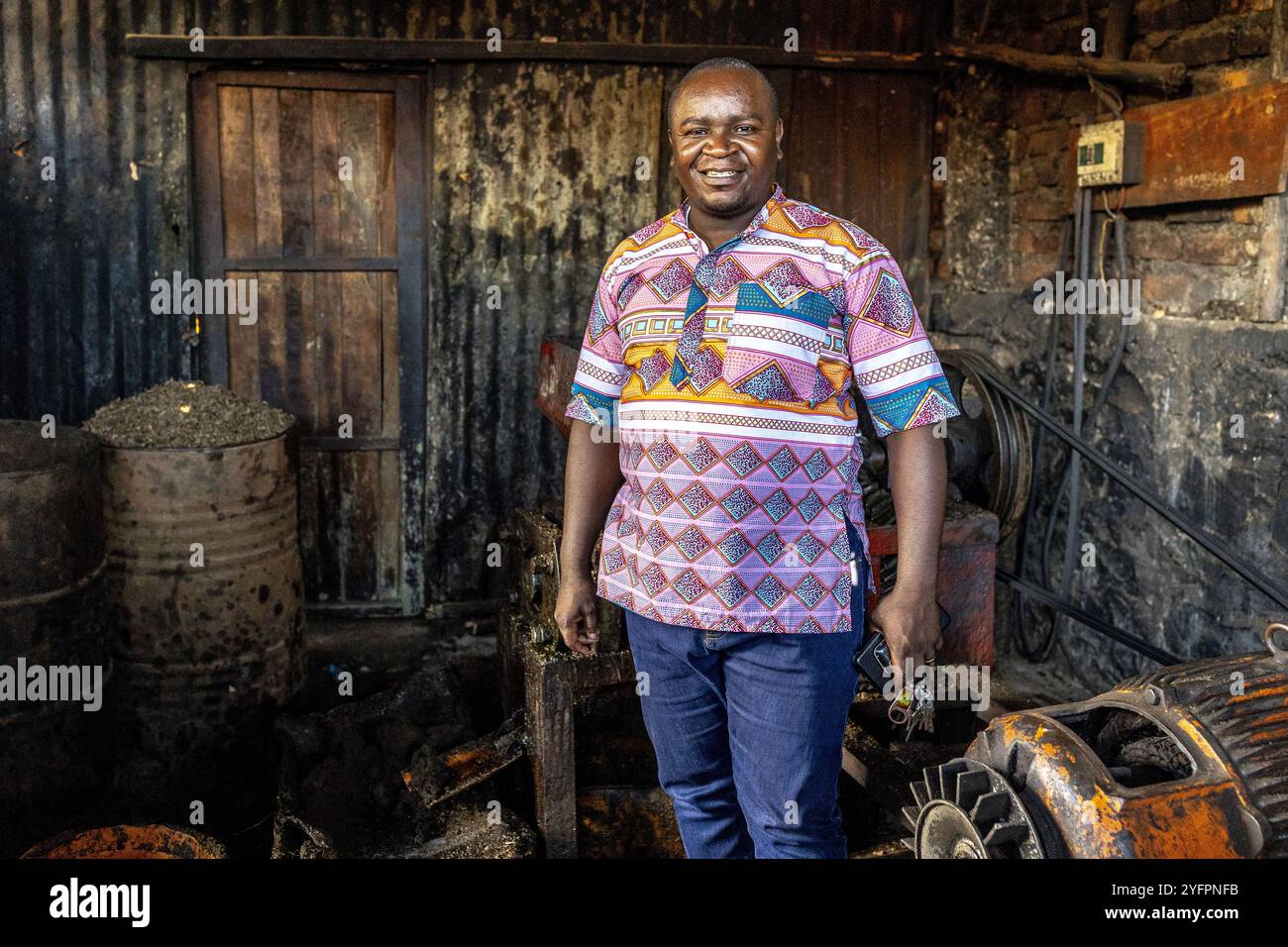 Congo drc man hi-res stock photography and images - Alamy