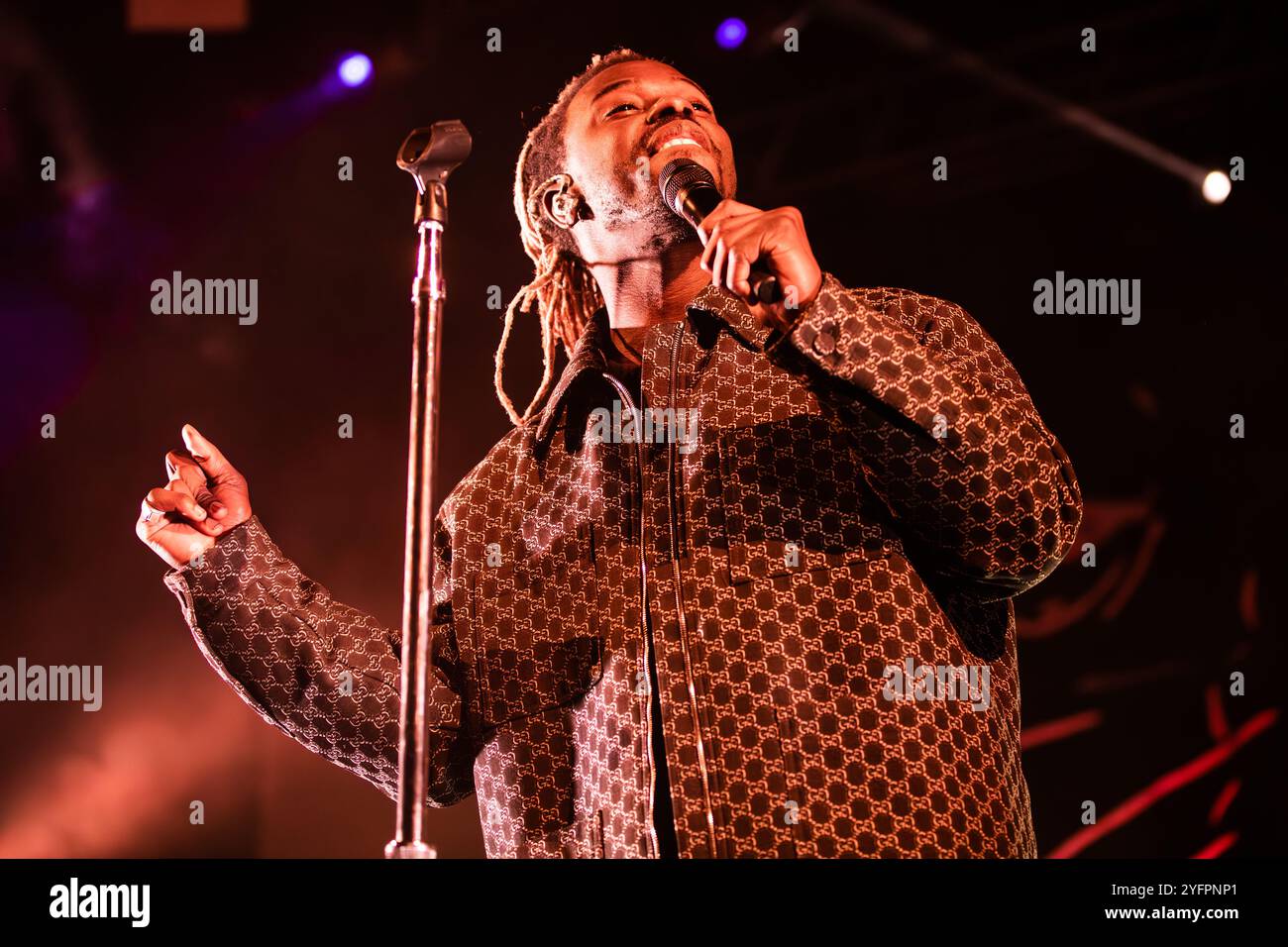 Milan Italy. 04th nov 2024. The American band BLACK PUMAS performs live ...