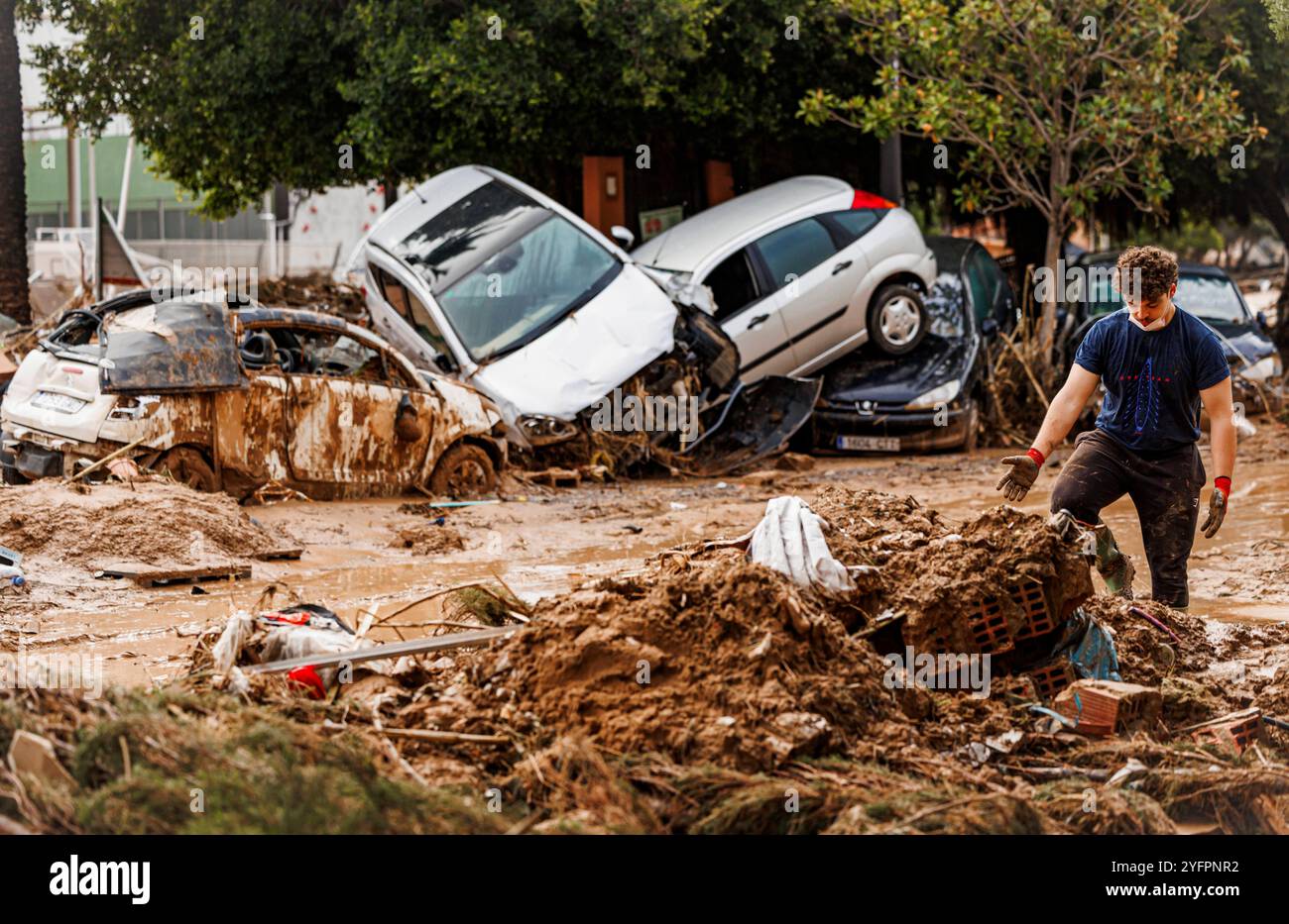 Flooding and heavy rain in Valencia region of spain November 4, 2024 ...
