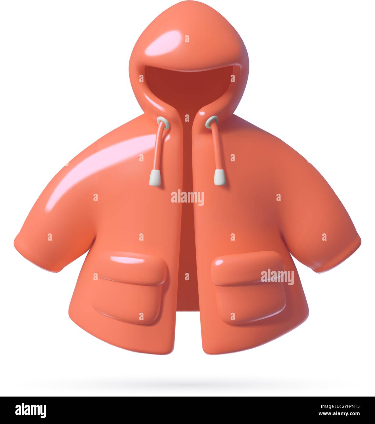Red jacket coat raincoat Stock Vector Images - Alamy